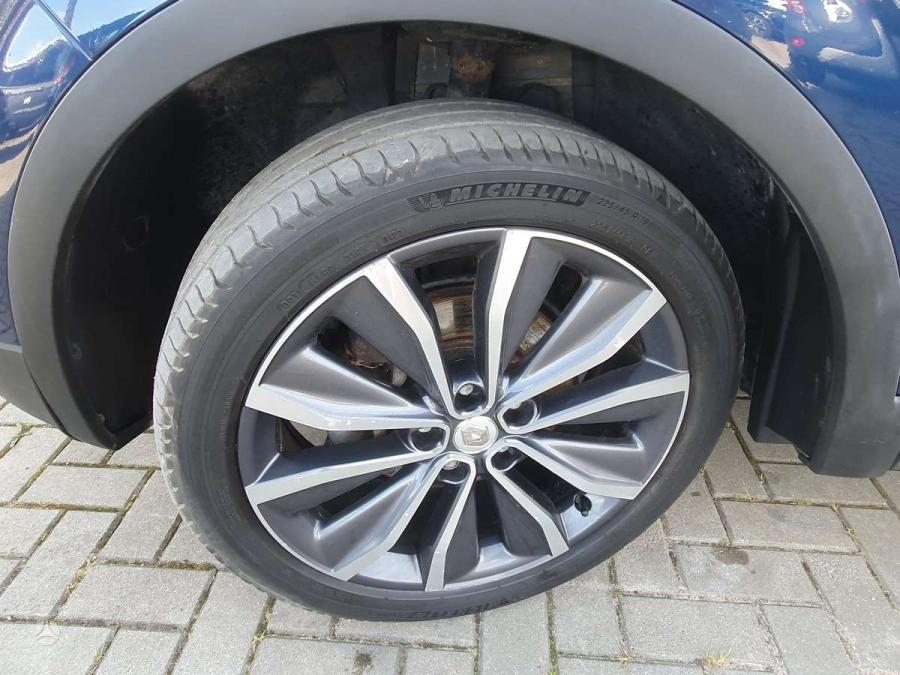 Zils Renault Kadjar 2018 Tauragė, ar dzinēja tilpumu 1.60 L un nobraukumu 274 tūkst. km par 8950 €, foto 55 vietnē AUTOMOTO.COM.LV