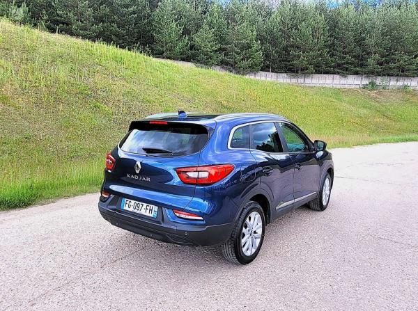 Синий Рено Kadjar 2019 в Вильнюс, объемом двигателя 1.46 л и пробегом 168 тыс. км за 10800 €, фото 5 на AUTOMOTO.COM.LV