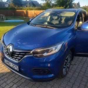 Blue Renault Kadjar 2019 in Panevezys, with an engine capacity of 1.75 L and mileage of 153 thousand km for 10990 €, photo  on AUTOMOTO.COM.LV