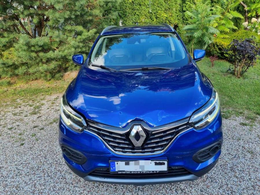 Синий Рено Kadjar 2019 в Алитус, объемом двигателя 1.50 л и пробегом 145 тыс. км за 7500 €, фото 3 на AUTOMOTO.COM.LV