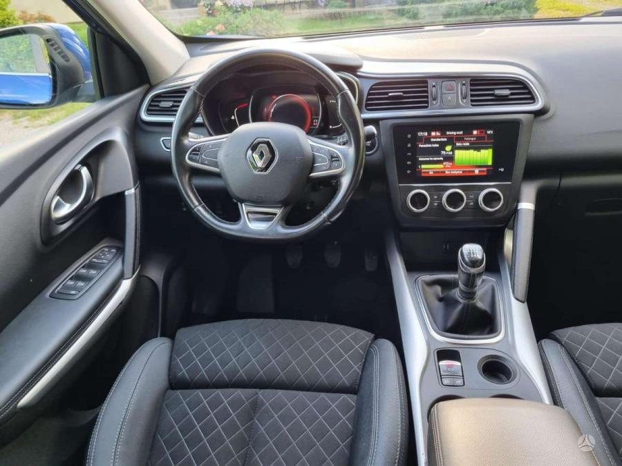 Синий Рено Kadjar 2019 в Алитус, объемом двигателя 1.50 л и пробегом 145 тыс. км за 7500 €, фото 13 на AUTOMOTO.COM.LV