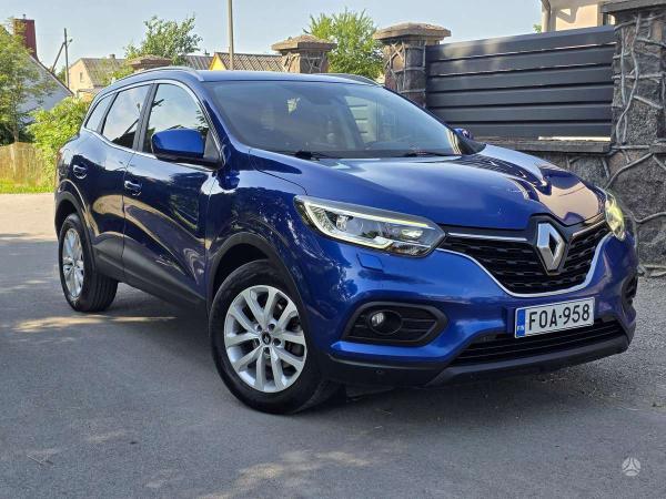 Blue Renault Kadjar 2020 in Radviliskis, with an engine capacity of 1.33 L and mileage of 200 thousand km for 10950 €, photo 3 on AUTOMOTO.COM.LV