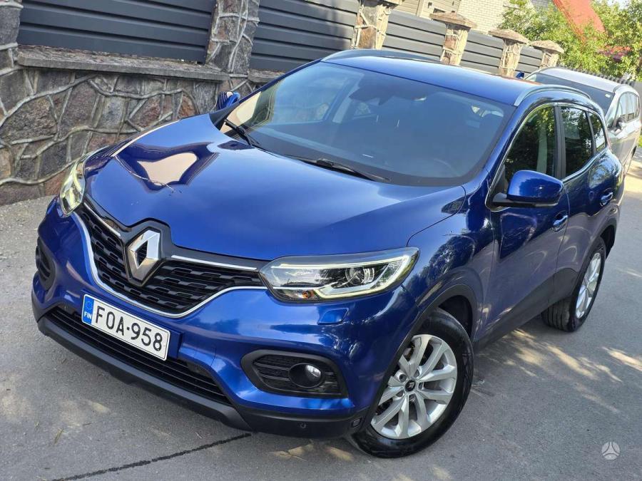Blue Renault Kadjar 2020 in Radviliskis, with an engine capacity of 1.33 L and mileage of 200 thousand km for 10950 €, photo 6 on AUTOMOTO.COM.LV