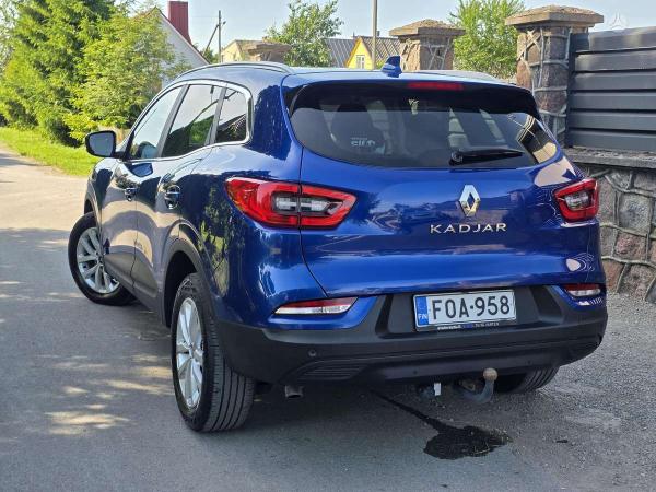 Blue Renault Kadjar 2020 in Radviliskis, with an engine capacity of 1.33 L and mileage of 200 thousand km for 10950 €, photo 9 on AUTOMOTO.COM.LV