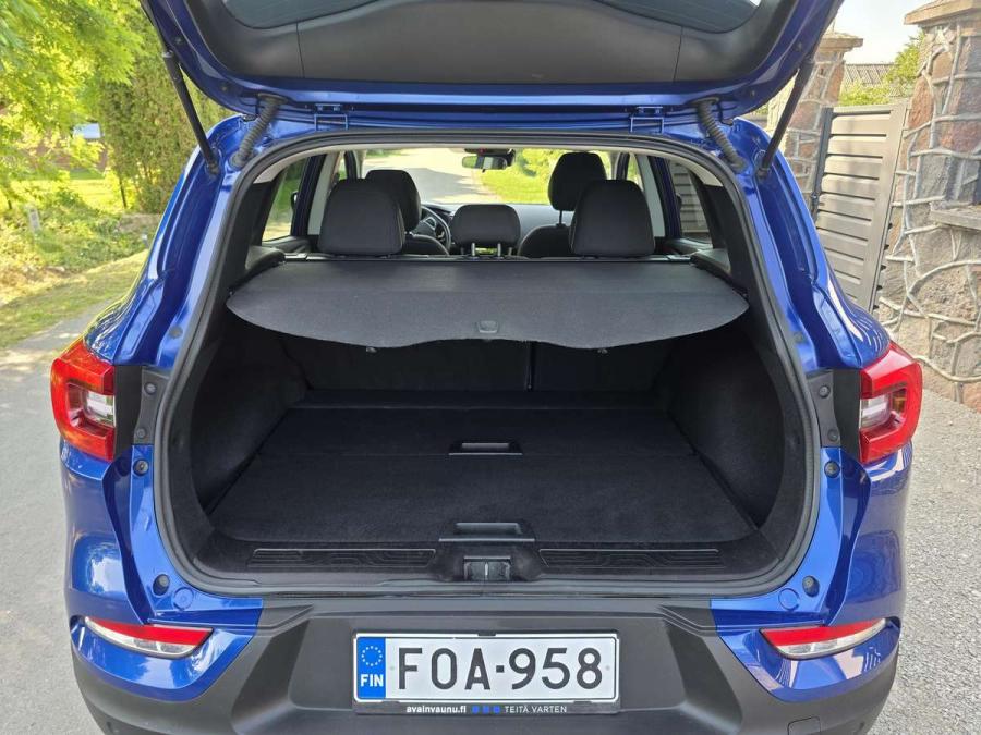 Blue Renault Kadjar 2020 in Radviliskis, with an engine capacity of 1.33 L and mileage of 200 thousand km for 10950 €, photo 22 on AUTOMOTO.COM.LV