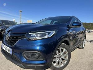 Blue Renault Kadjar 2020 in Vilnius, with an engine capacity of 1.46 L and mileage of 189 thousand km for 11494 €, photo  on AUTOMOTO.COM.LV