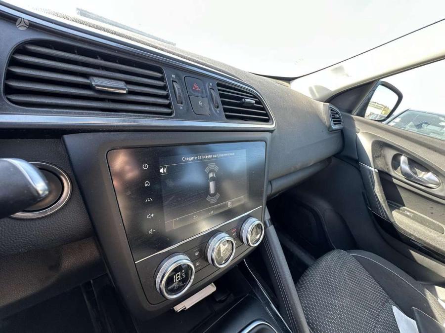 Blue Renault Kadjar 2020 in Vilnius, with an engine capacity of 1.46 L and mileage of 189 thousand km for 11494 €, photo 13 on AUTOMOTO.COM.LV