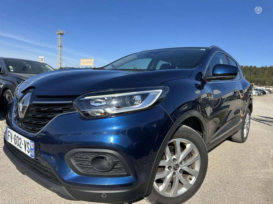 Синий Рено Kadjar 2020 в Вильнюс, объемом двигателя 1.46 л и пробегом 189 тыс. км за 11494 €, фото 1 на AUTOMOTO.COM.LV