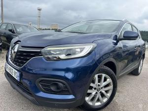 Blue Renault Kadjar 2020 in Vilnius, with an engine capacity of 1.46 L and mileage of 184 thousand km for 11373 €, photo  on AUTOMOTO.COM.LV