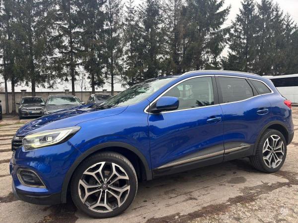 Blue Renault Kadjar 2021 in Kaunas, with an engine capacity of 1.46 L and mileage of 198 thousand km for 13915 €, photo 4 on AUTOMOTO.COM.LV