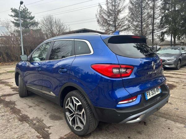 Blue Renault Kadjar 2021 in Kaunas, with an engine capacity of 1.46 L and mileage of 198 thousand km for 13915 €, photo 7 on AUTOMOTO.COM.LV
