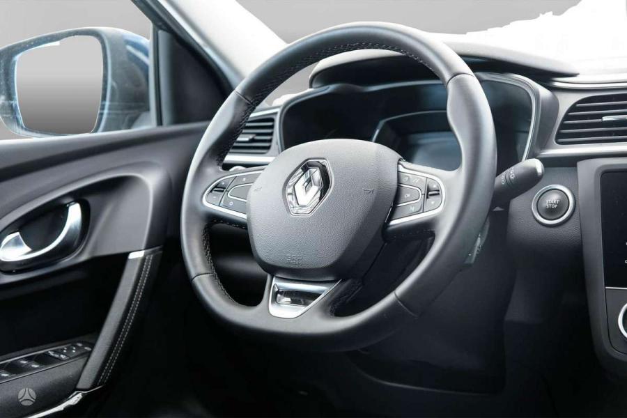 Blue Renault Kadjar 2021 in Kaunas, with an engine capacity of 1.30 L and mileage of 142 thousand km for 12590 €, photo 7 on AUTOMOTO.COM.LV
