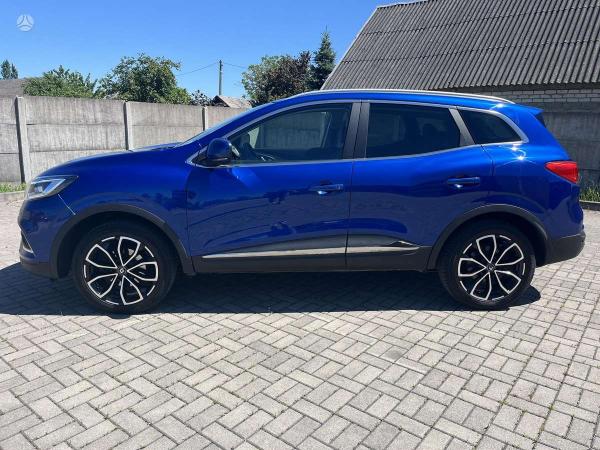 Blue Renault Kadjar 2021 in Taurage, with an engine capacity of 1.46 L and mileage of 190 thousand km for 11300 €, photo 3 on AUTOMOTO.COM.LV