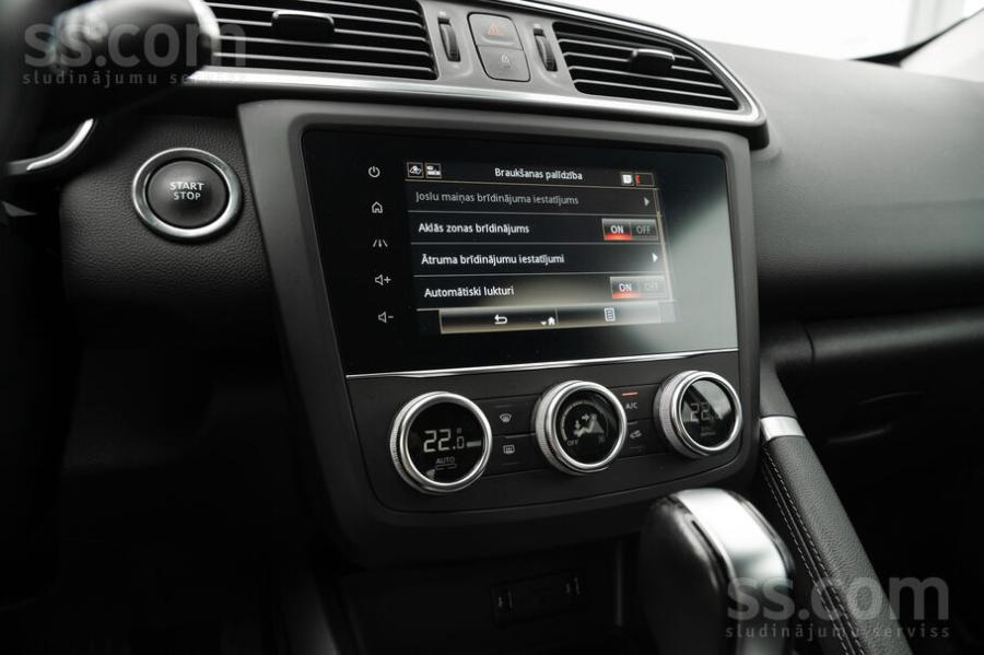 Zils Renault Kadjar 2022 Rīga, ar dzinēja tilpumu 1.40 L un nobraukumu 42 tūkst. km par 17950 €, foto 20 vietnē AUTOMOTO.COM.LV