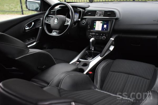 Blue Renault Kadjar 2018 in Valmiera, with an engine capacity of 1.20 L and mileage of 94 thousand km for 12500 €, photo 10 on AUTOMOTO.COM.LV