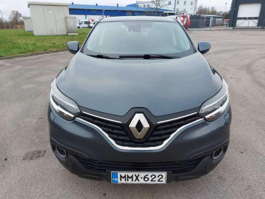 Zils Renault Kadjar 2017 Tauragė, ar dzinēja tilpumu 1.20 L un nobraukumu 150 tūkst. km par 6650 €, foto 1 vietnē AUTOMOTO.COM.LV