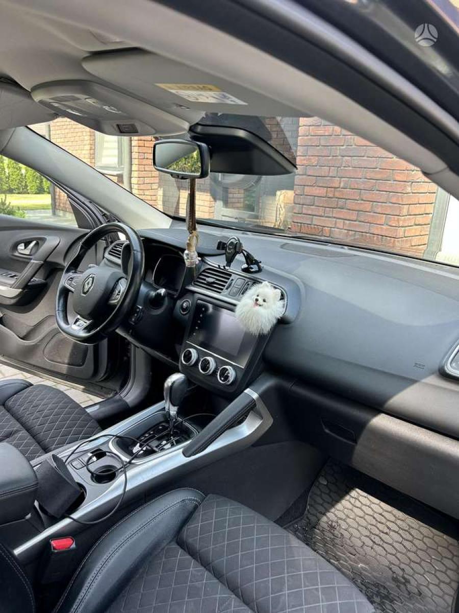 Blue Renault Kadjar 2019 in Jonava, with an engine capacity of 1.50 L and mileage of 104 thousand km for 14000 €, photo 9 on AUTOMOTO.COM.LV