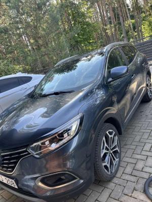 Blue Renault Kadjar 2019 in Jonava, with an engine capacity of 1.50 L and mileage of 104 thousand km for 14000 €, photo 15 on AUTOMOTO.COM.LV
