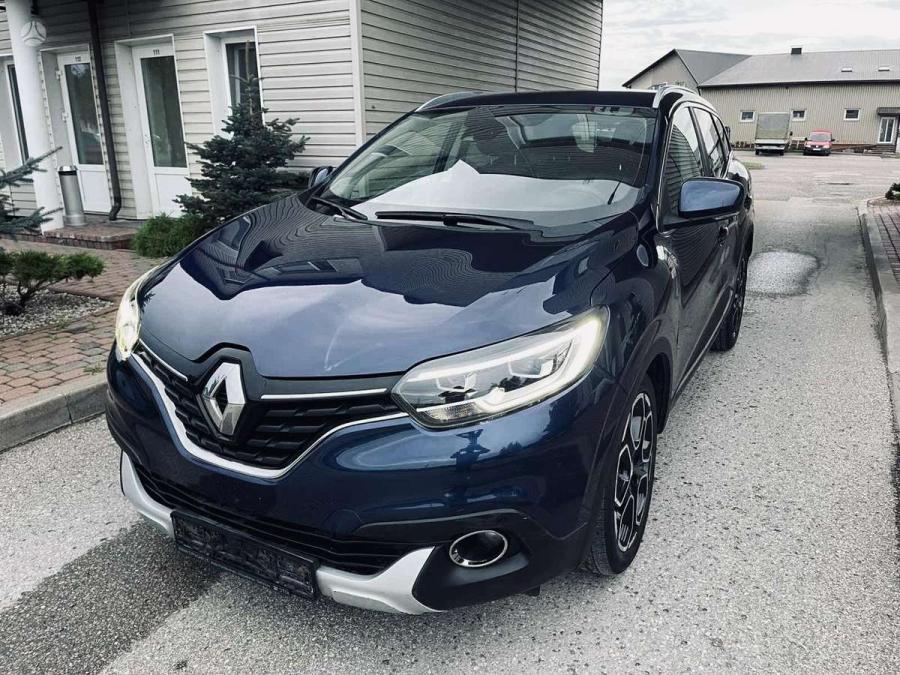 Синий Рено Kadjar 2018 в Вильнюс, объемом двигателя 1.46 л и пробегом 122 тыс. км за 8300 €, фото 3 на AUTOMOTO.COM.LV