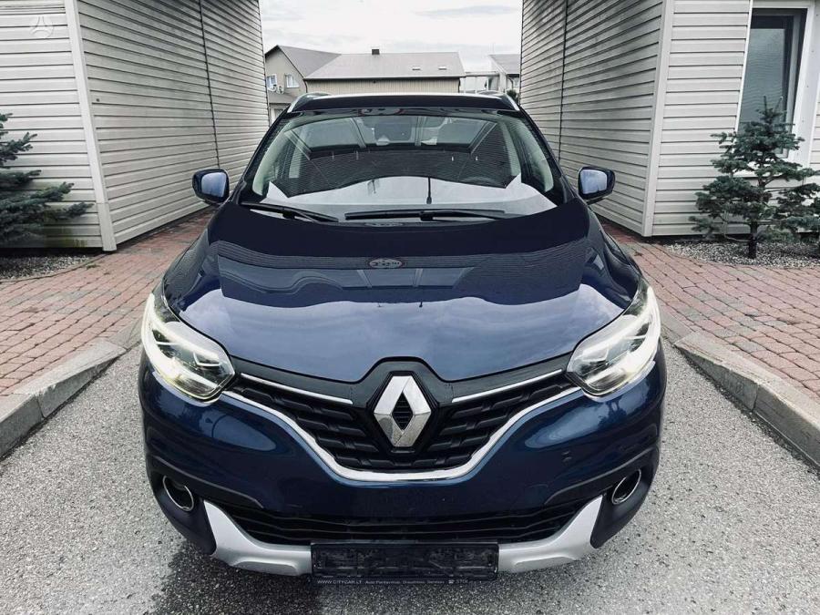 Синий Рено Kadjar 2018 в Вильнюс, объемом двигателя 1.46 л и пробегом 122 тыс. км за 8300 €, фото 4 на AUTOMOTO.COM.LV