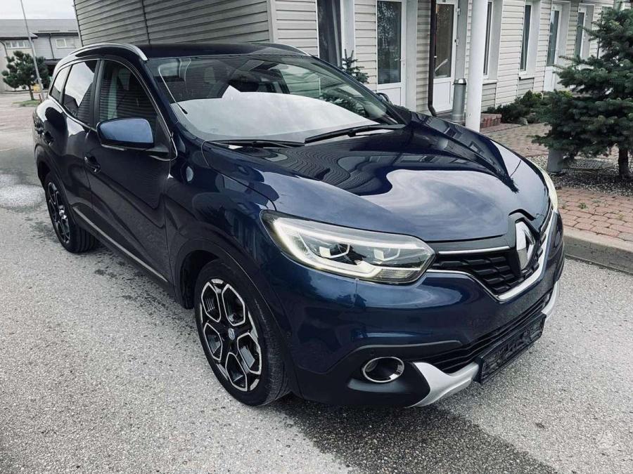 Синий Рено Kadjar 2018 в Вильнюс, объемом двигателя 1.46 л и пробегом 122 тыс. км за 8300 €, фото 6 на AUTOMOTO.COM.LV