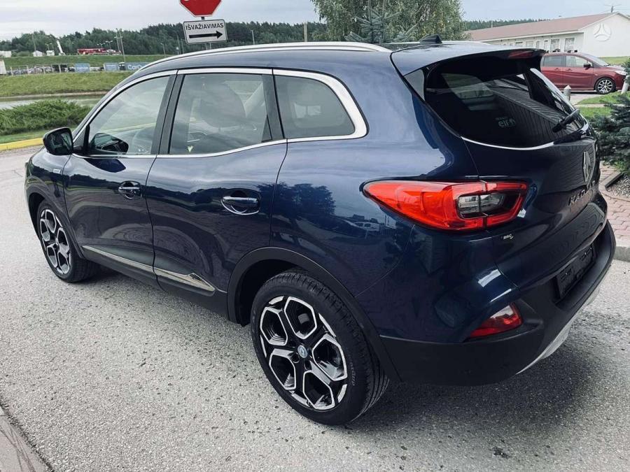 Синий Рено Kadjar 2018 в Вильнюс, объемом двигателя 1.46 л и пробегом 122 тыс. км за 8300 €, фото 7 на AUTOMOTO.COM.LV