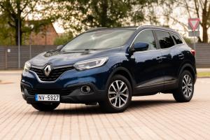 Blue Renault Kadjar 2015 in Riga, with an engine capacity of 1.50 L and mileage of 224 thousand km for 11750 €, photo 4 on AUTOMOTO.COM.LV