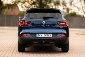 Blue Renault Kadjar 2015 in Riga, with an engine capacity of 1.50 L and mileage of 224 thousand km for 11750 €, photo 5 on AUTOMOTO.COM.LV