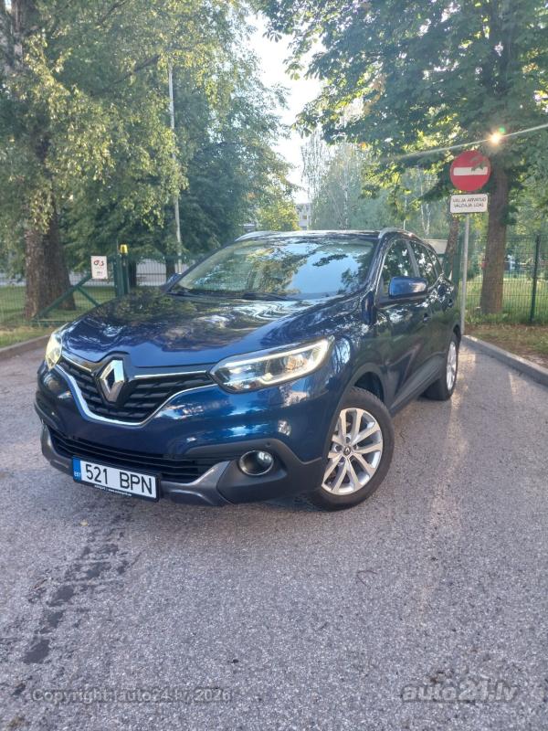 Zils Renault Kadjar 2016 Tartu, ar dzinēja tilpumu 1.20 L un nobraukumu 119 tūkst. km par 8700 €, foto 1 vietnē AUTOMOTO.COM.LV