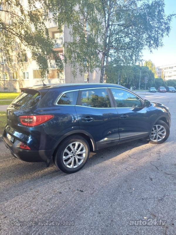 Blue Renault Kadjar 2016 in Tartu, with an engine capacity of 1.20 L and mileage of 119 thousand km for 8700 €, photo 5 on AUTOMOTO.COM.LV