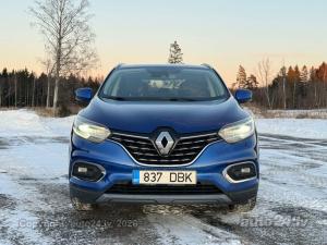 Zils Renault Kadjar 2019 Tallina, ar dzinēja tilpumu 1.30 L un nobraukumu 46 tūkst. km par 14500 €, foto  vietnē AUTOMOTO.COM.LV