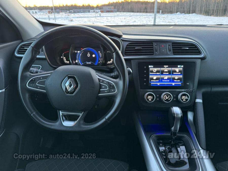 Zils Renault Kadjar 2019 Tallina, ar dzinēja tilpumu 1.30 L un nobraukumu 46 tūkst. km par 14500 €, foto 10 vietnē AUTOMOTO.COM.LV