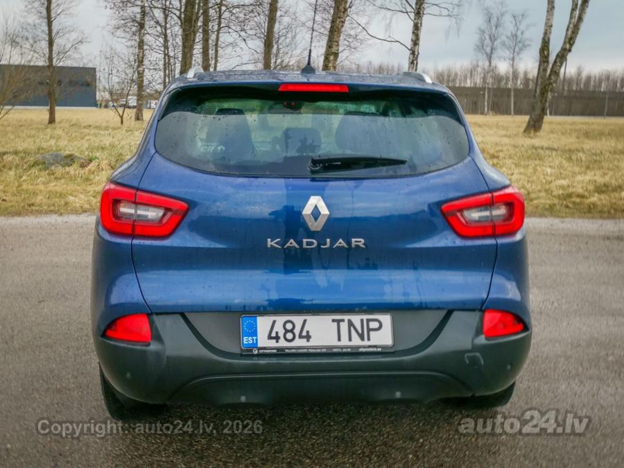 Blue Renault Kadjar 2019 in Parnu, with an engine capacity of 1.20 L and mileage of 104 thousand km for 12900 €, photo 6 on AUTOMOTO.COM.LV