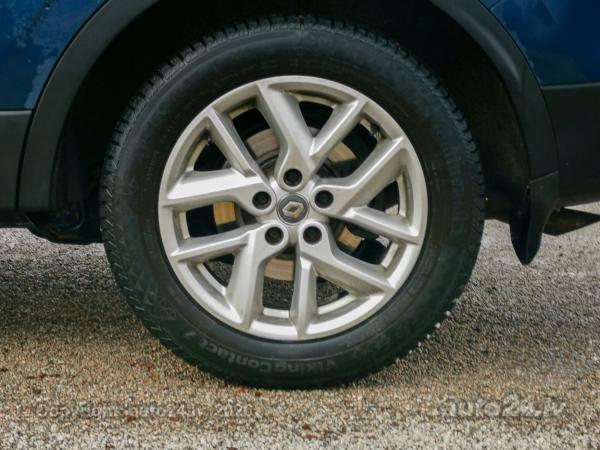 Blue Renault Kadjar 2019 in Parnu, with an engine capacity of 1.20 L and mileage of 104 thousand km for 12900 €, photo 6 on AUTOMOTO.COM.LV