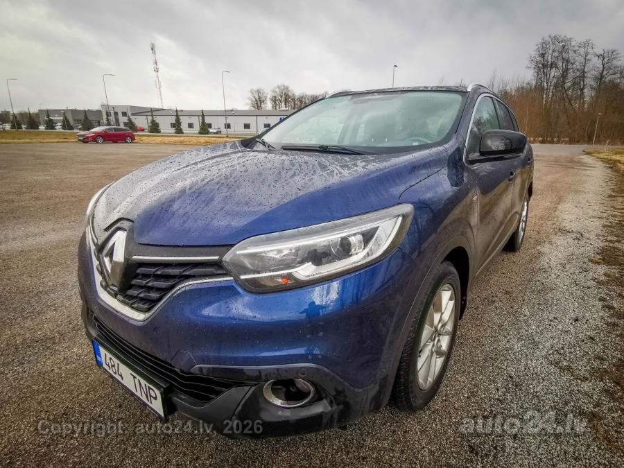 Blue Renault Kadjar 2019 in Parnu, with an engine capacity of 1.20 L and mileage of 104 thousand km for 12900 €, photo 8 on AUTOMOTO.COM.LV
