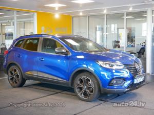 Zils Renault Kadjar 2022 Tallina, ar dzinēja tilpumu 1.30 L un nobraukumu 68 tūkst. km par 16990 €, foto  vietnē AUTOMOTO.COM.LV