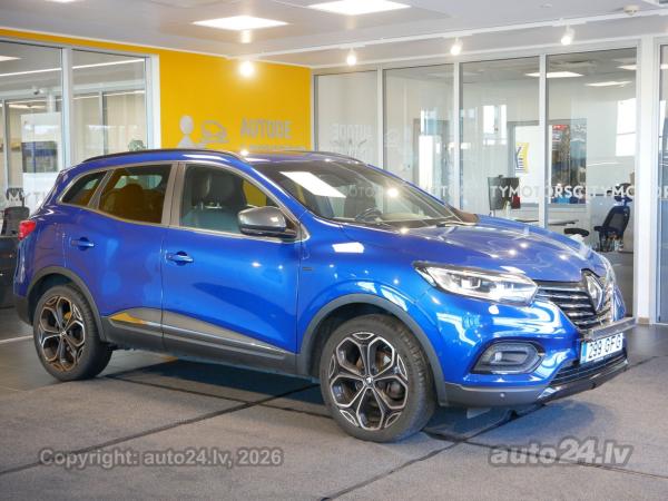 Blue Renault Kadjar 2022 in Tallinn, with an engine capacity of 1.30 L and mileage of 68 thousand km for 16990 €, photo 1 on AUTOMOTO.COM.LV