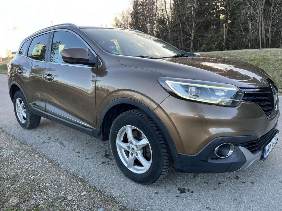Коричневый Рено Kadjar 2015 в Плунге, объемом двигателя 1.60 л и пробегом 269 тыс. км за 7300 €, фото 1 на AUTOMOTO.COM.LV