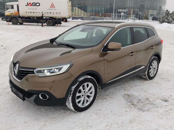 Brūns Renault Kadjar 2015 Šauļi, ar dzinēja tilpumu 1.60 L un nobraukumu 218 tūkst. km par 8550 €, foto 3 vietnē AUTOMOTO.COM.LV