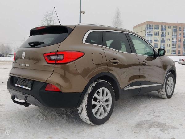 Brūns Renault Kadjar 2015 Šauļi, ar dzinēja tilpumu 1.60 L un nobraukumu 218 tūkst. km par 8550 €, foto 4 vietnē AUTOMOTO.COM.LV