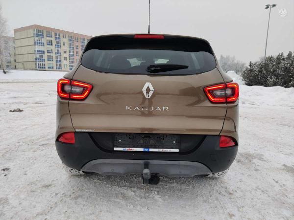 Brūns Renault Kadjar 2015 Šauļi, ar dzinēja tilpumu 1.60 L un nobraukumu 218 tūkst. km par 8550 €, foto 7 vietnē AUTOMOTO.COM.LV