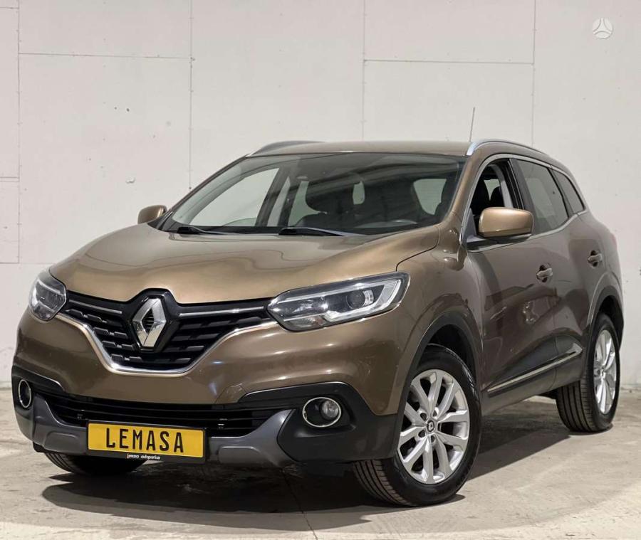 Brūns Renault Kadjar 2015 Klaipėda, ar dzinēja tilpumu 1.46 L un nobraukumu 279 tūkst. km par 7999 €, foto 1 vietnē AUTOMOTO.COM.LV