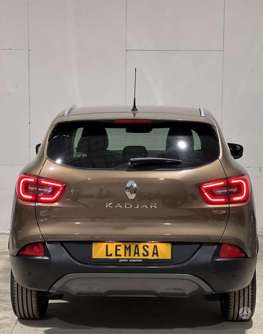 Brūns Renault Kadjar 2015 Klaipėda, ar dzinēja tilpumu 1.46 L un nobraukumu 279 tūkst. km par 7999 €, foto 24 vietnē AUTOMOTO.COM.LV