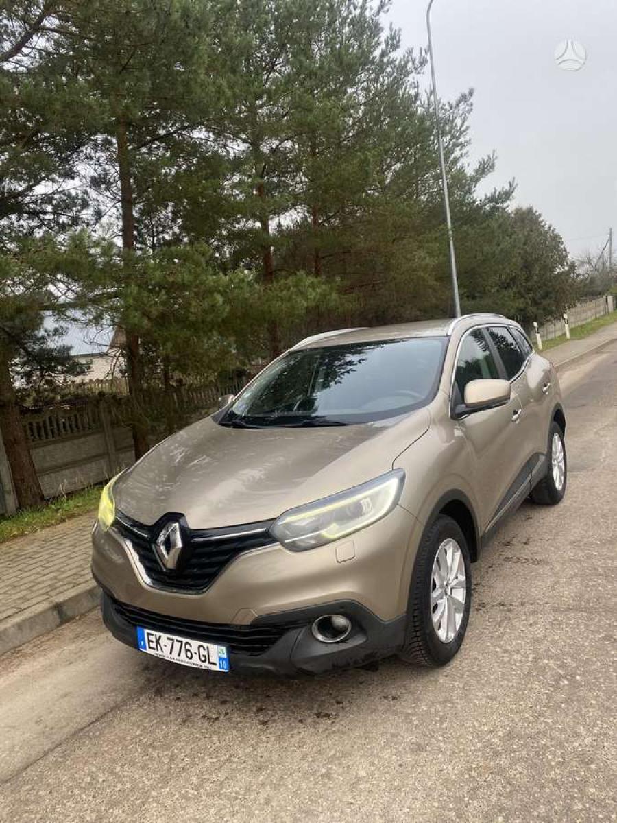 Brown Renault Kadjar 2016 in Taurage, with an engine capacity of 1.20 L and mileage of 108 thousand km for 7900 €, photo 1 on AUTOMOTO.COM.LV