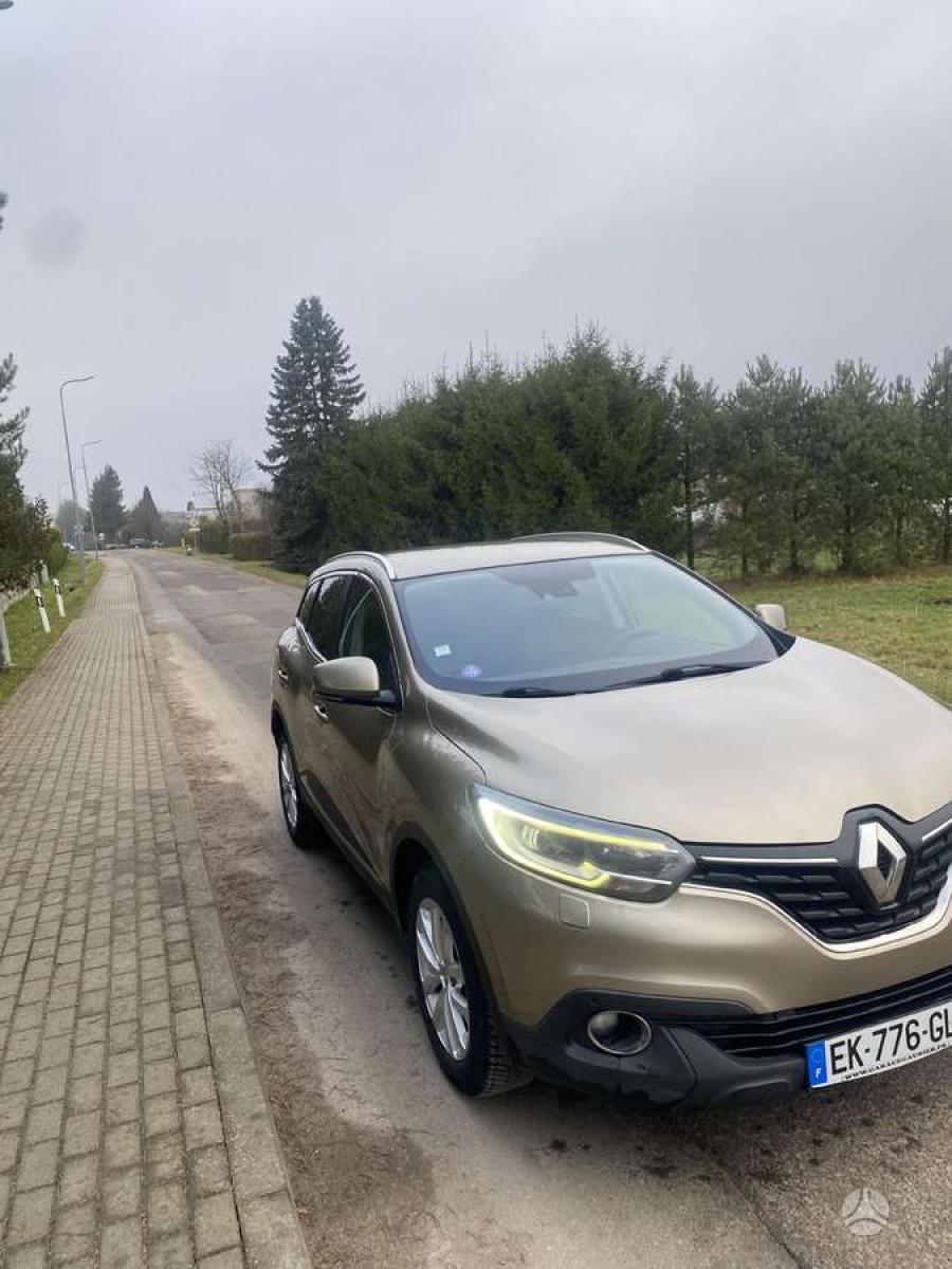 Brown Renault Kadjar 2016 in Taurage, with an engine capacity of 1.20 L and mileage of 108 thousand km for 7900 €, photo 3 on AUTOMOTO.COM.LV