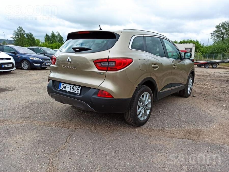 Коричневый Рено Kadjar 2016 в Даугавпилс, объемом двигателя 1.50 л и пробегом 0 тыс. км за 9350 €, фото 8 на AUTOMOTO.COM.LV