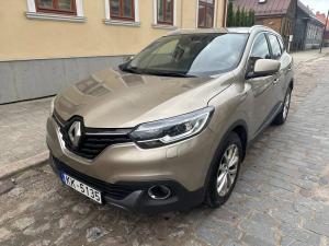 Brūns Renault Kadjar 2016 Jelgava, ar dzinēja tilpumu 1.50 L un nobraukumu 289 tūkst. km par 6490 €, foto  vietnē AUTOMOTO.COM.LV