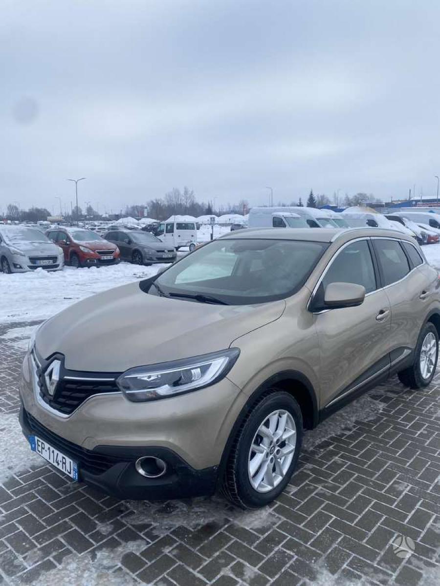 Brūns Renault Kadjar 2017 Tauragė, ar dzinēja tilpumu 0.00 L un nobraukumu 171 tūkst. km par 7900 €, foto 1 vietnē AUTOMOTO.COM.LV