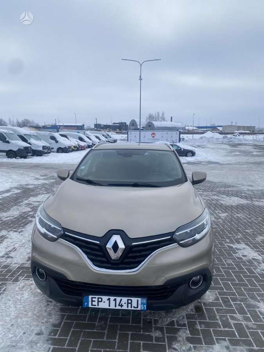 Brūns Renault Kadjar 2017 Tauragė, ar dzinēja tilpumu 0.00 L un nobraukumu 171 tūkst. km par 7900 €, foto 2 vietnē AUTOMOTO.COM.LV