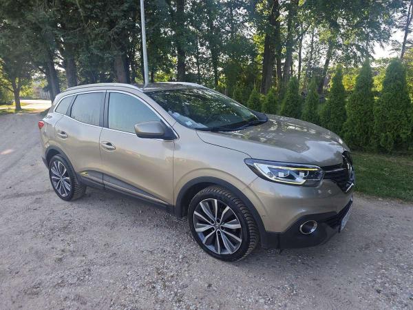 Brown Renault Kadjar 2017 in Telschi, with an engine capacity of 1.20 L and mileage of 82 thousand km for 5700 €, photo 1 on AUTOMOTO.COM.LV